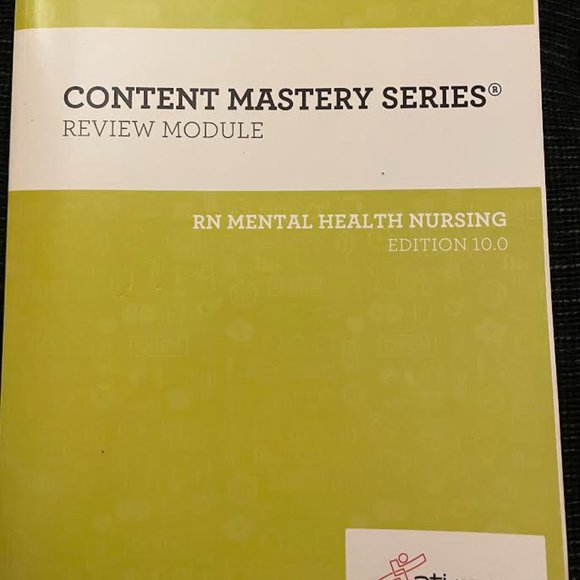 Other | Content Mastery Series Review Module Mental Health Nursing ...